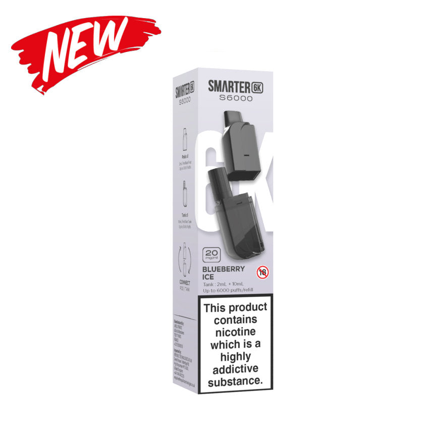 Smarter 6K – Blueberry Ice Refill Pod 6000 Puffs
