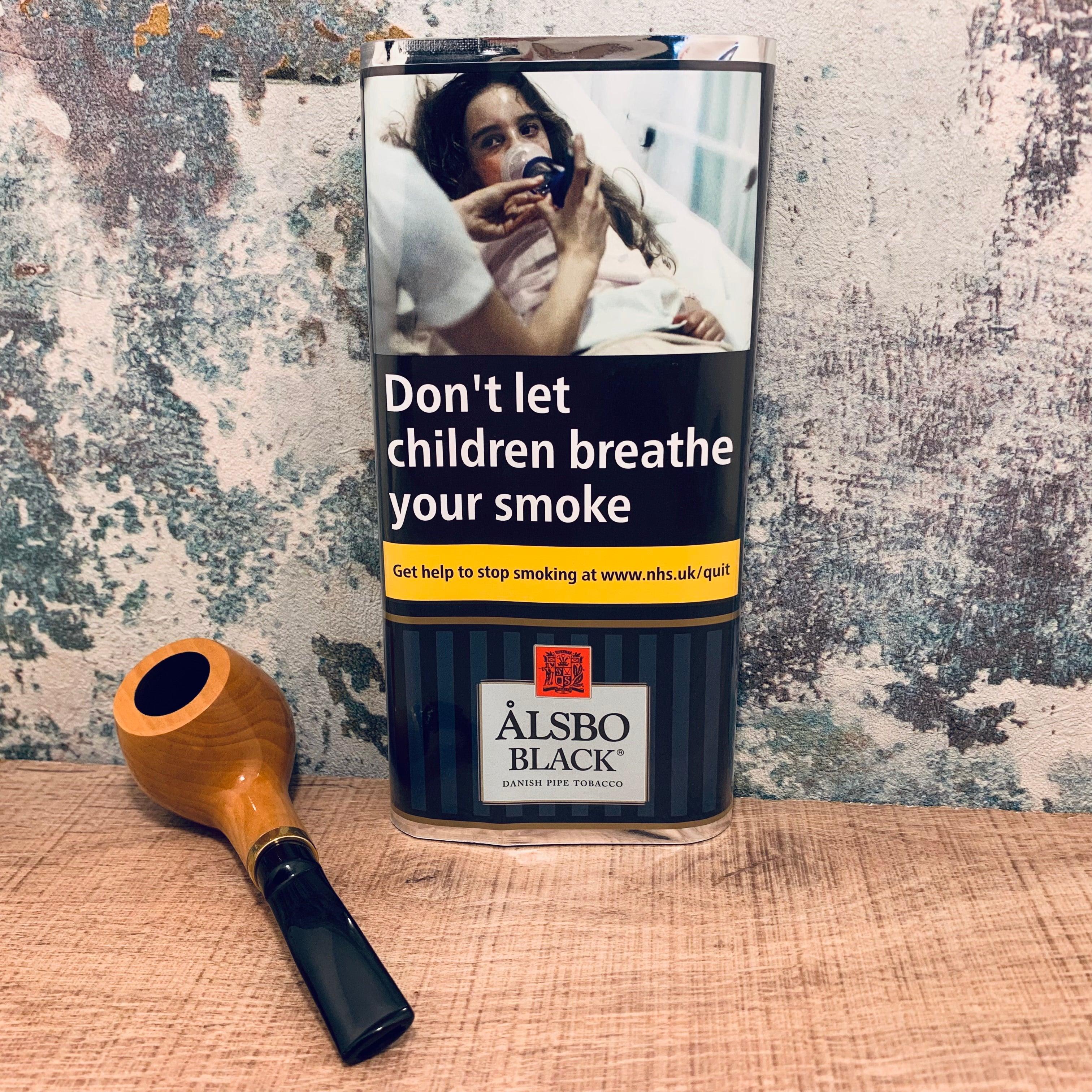 Alsbo Black Pipe Tobacco - Cheapasmokes