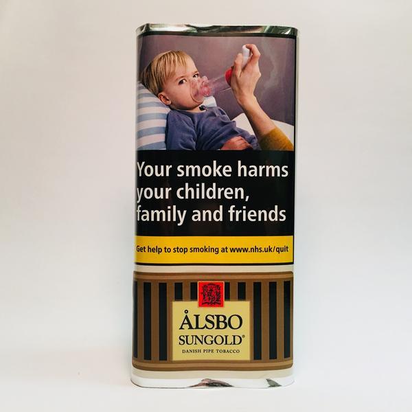 Alsbo Sungold Tobacco 50g Pouch - Buy Online