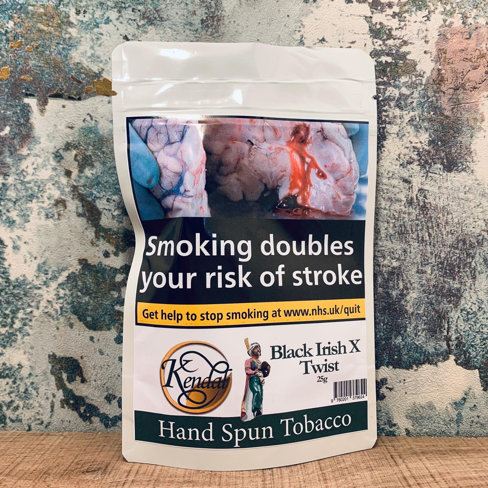 Kendal Black Irish X Twist Pipe Tobacco 25g