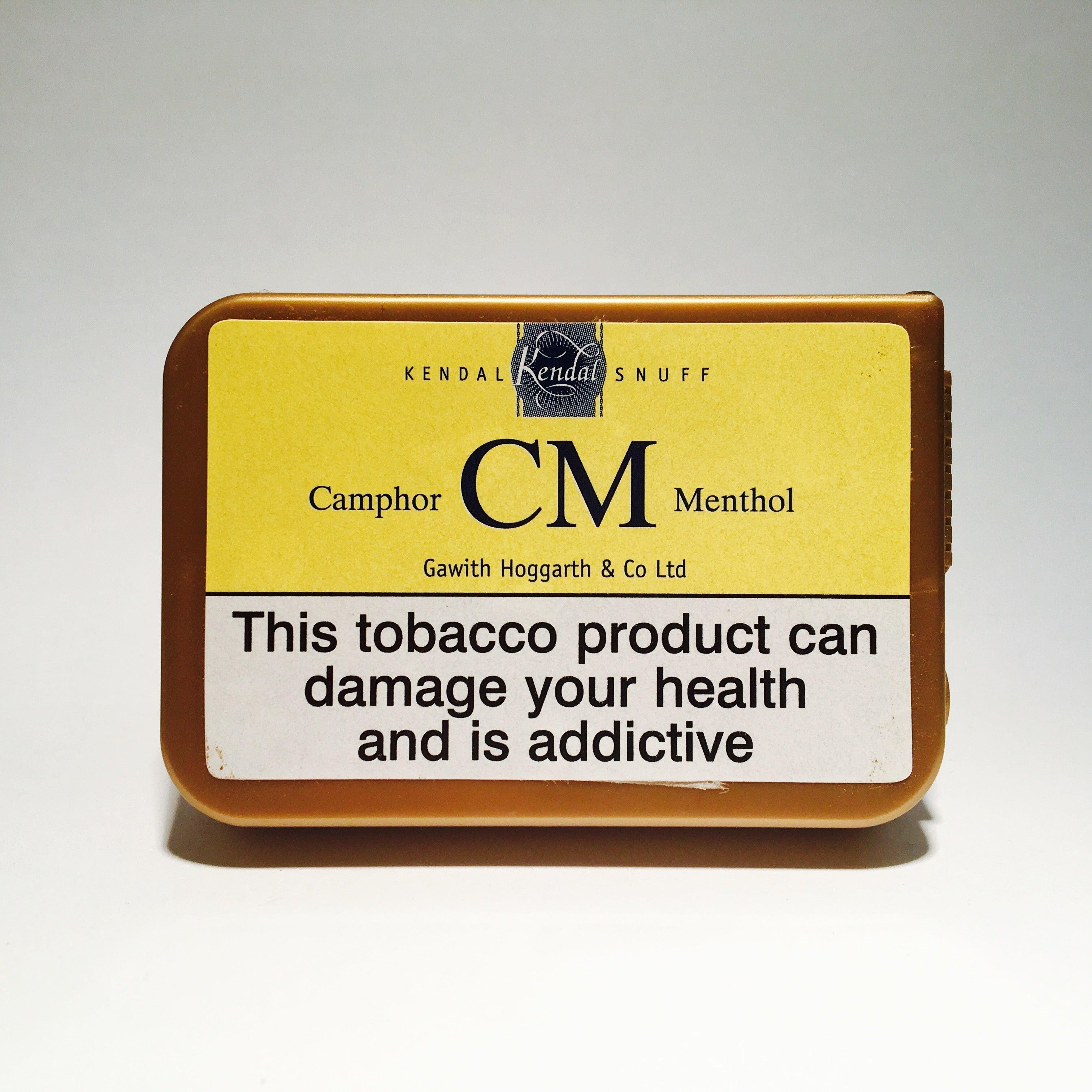 Kendal CM (Camphor Menthol) British Snuff