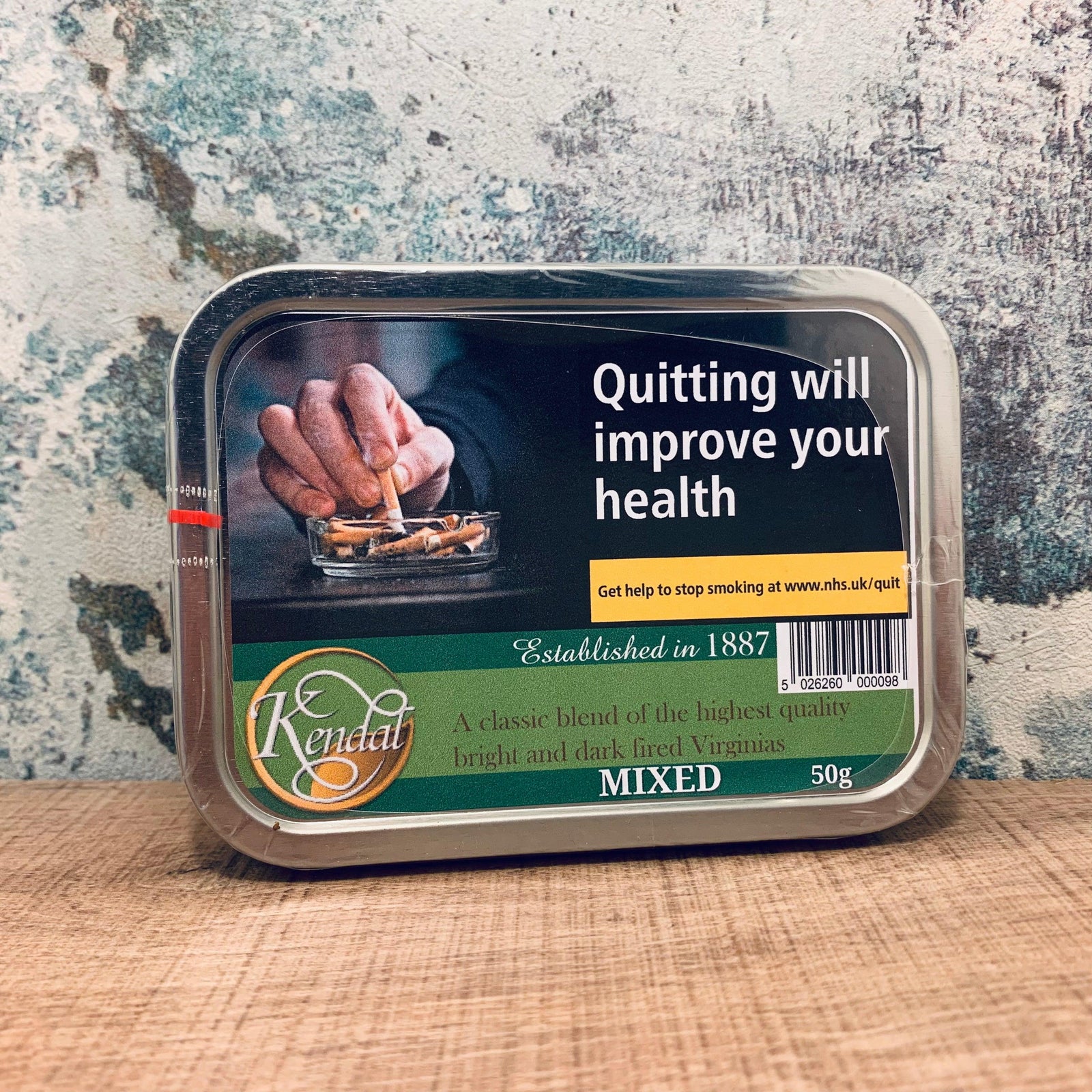 Kendal Mixed Pipe Tobacco 50gm Tin