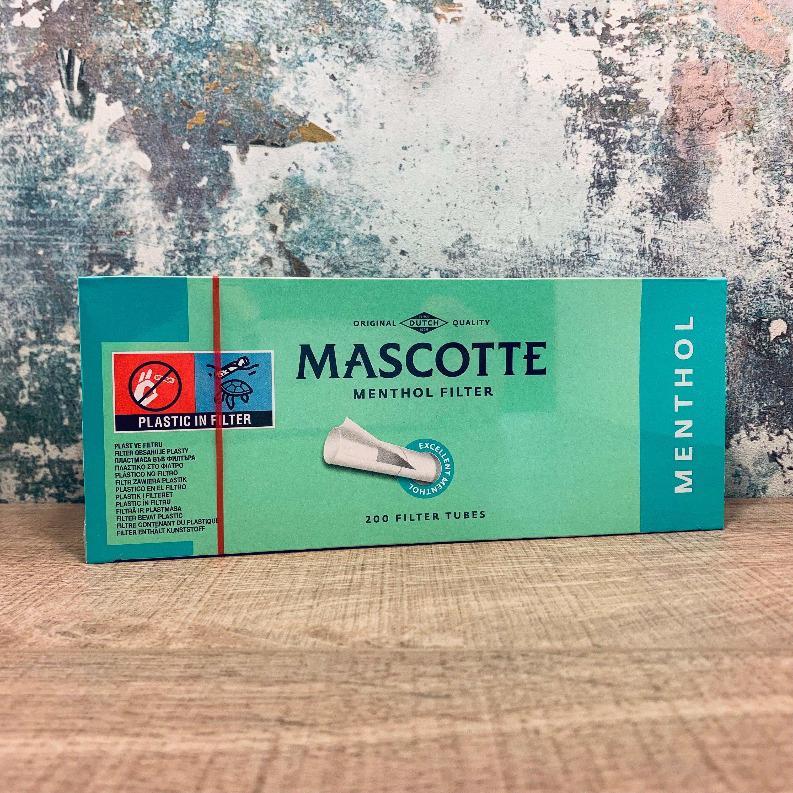 Mascotte Menthol Filter Tubes 200s