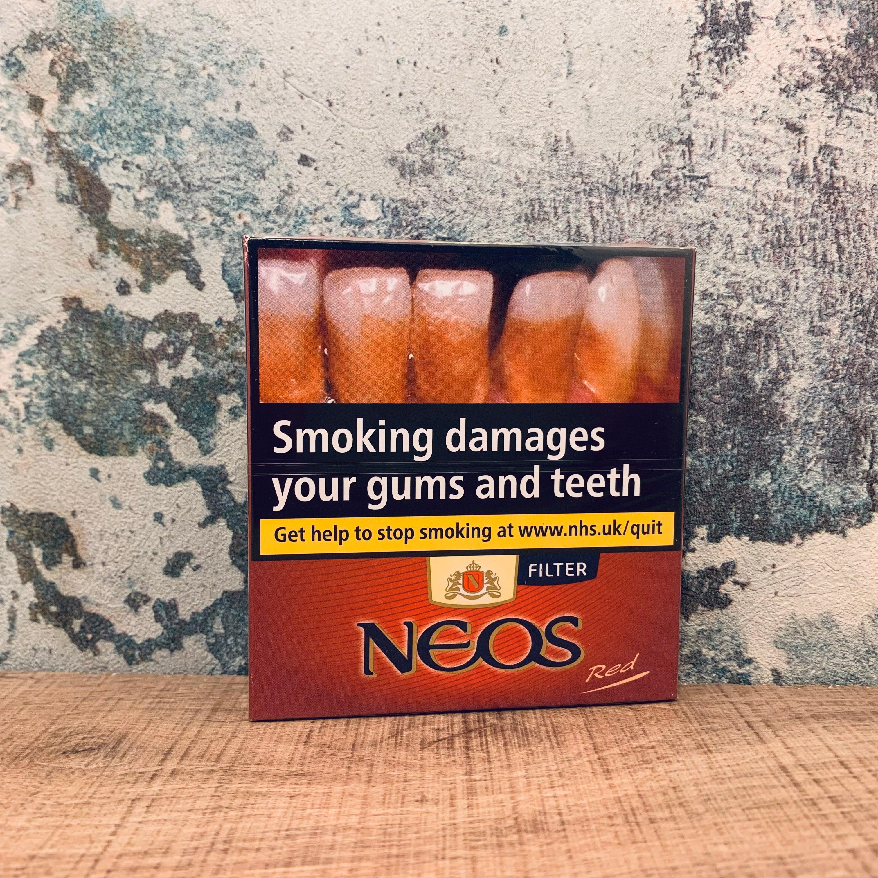 Neos Red Filter Mini Cigars (Vanilla)