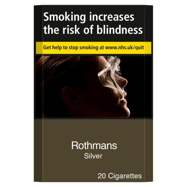 Rothmans Silver King Size Cigarettes