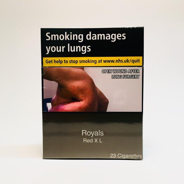 Royals Red King Size 23's Cigarettes
