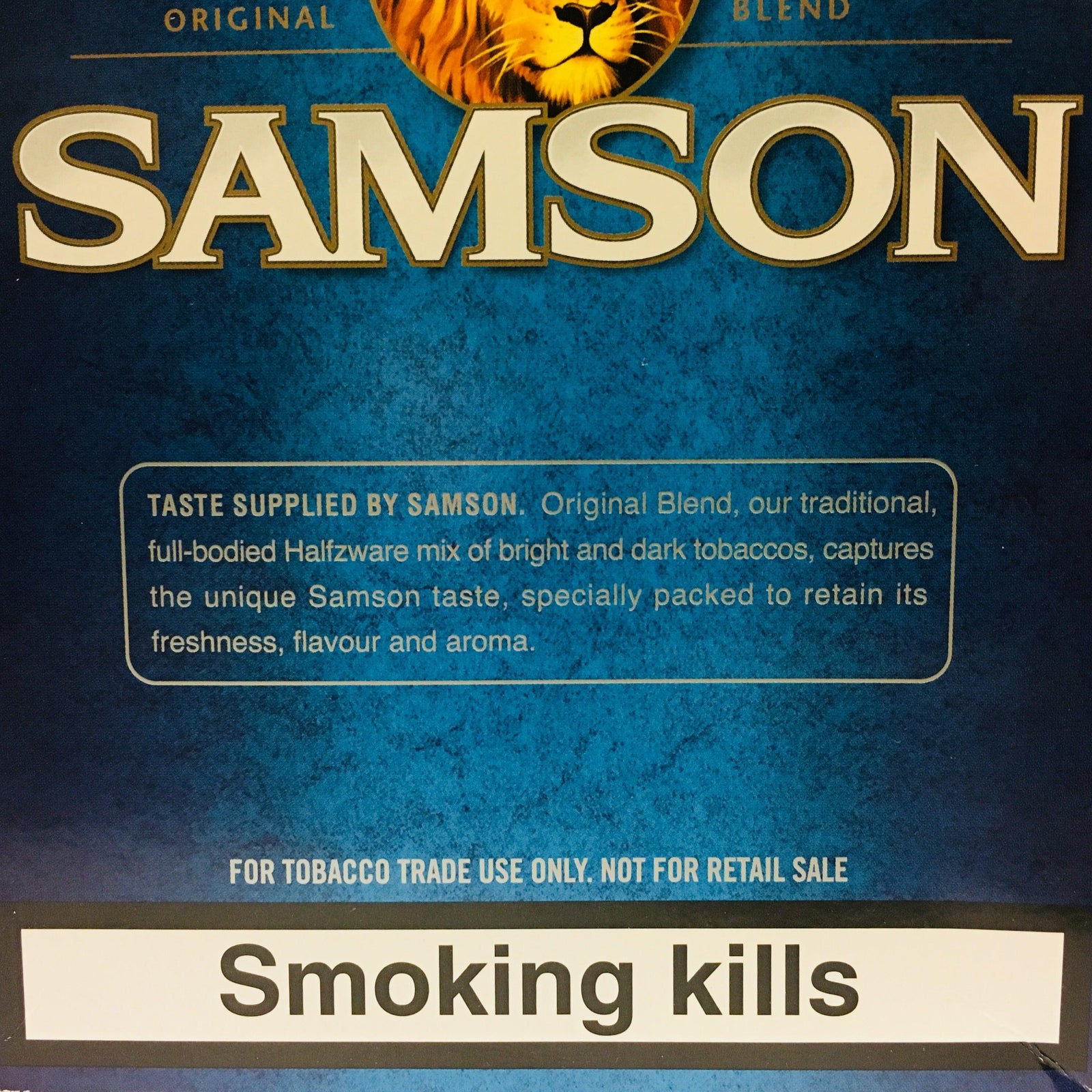 Samson Hand Rolling Tobacco 50gm Pouch