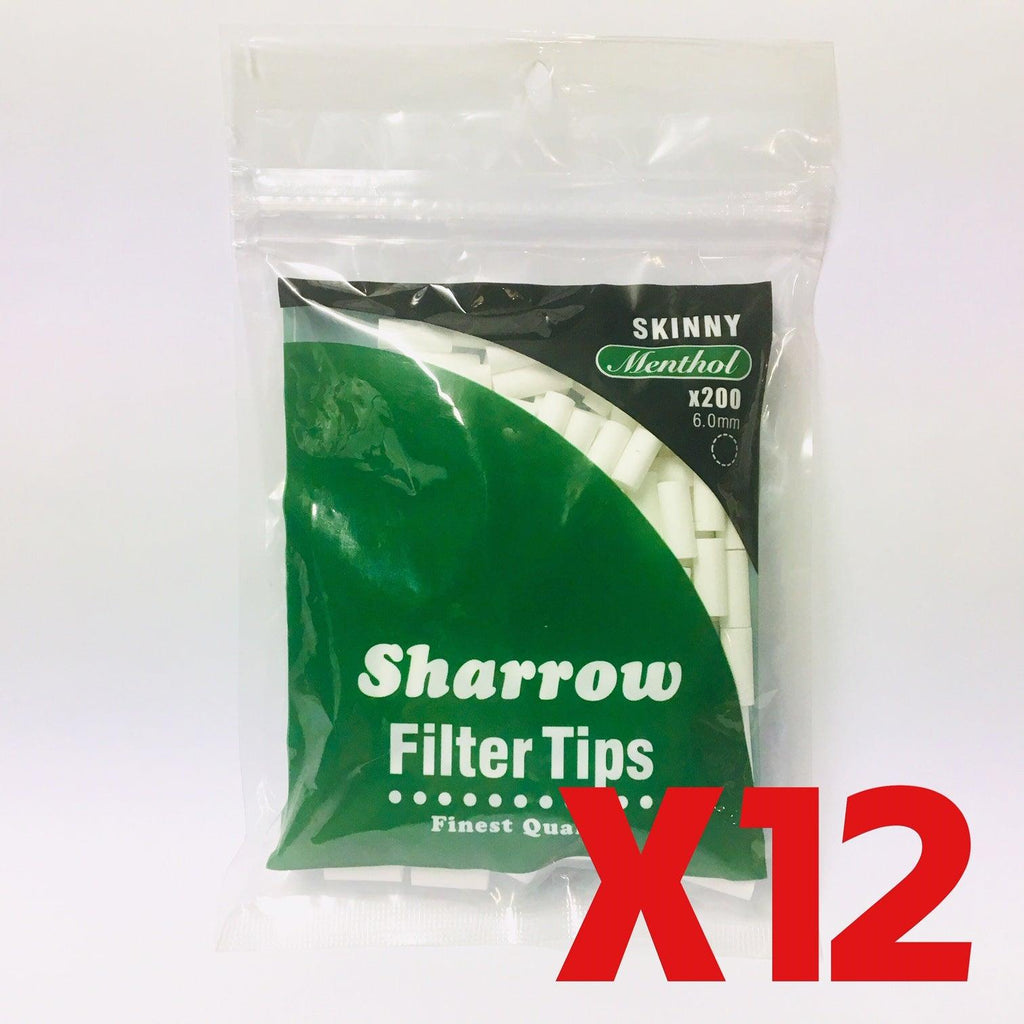 Sharrow Skinny Menthol Filter Tips